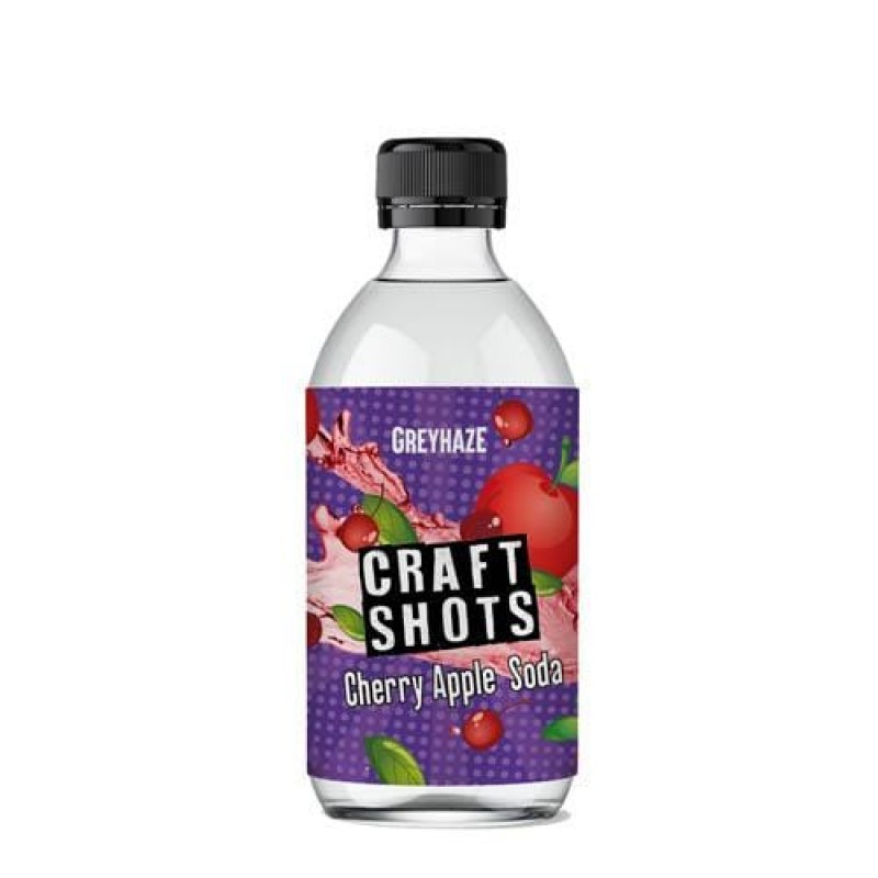 Discount Cherry Apple Soda – Craft Shots by Grey Haze 200/50ml ...